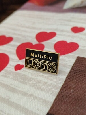 Pin's Pins Pin Enamel 11 Loterie FDJ Multiple "LOTO" Noir | eBay