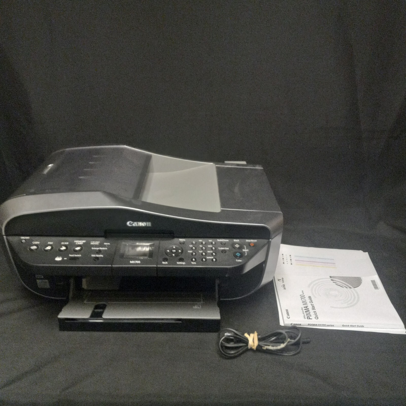Canon PIXMA MX700 All-In-One Inkjet Color Printer With Manual-Needs Ink ...