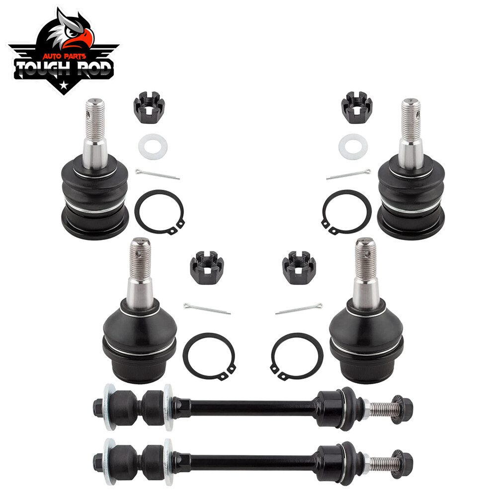 6pcs Sway Bar End Link Ball Joints for Dodge Ram 1500 06-08 4WD 5-Lug ...