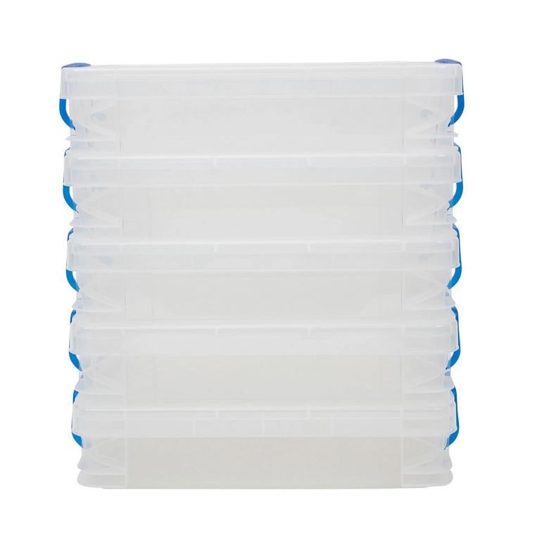 Super Stacker, Document Boxes, Clear, 5 Pack | eBay