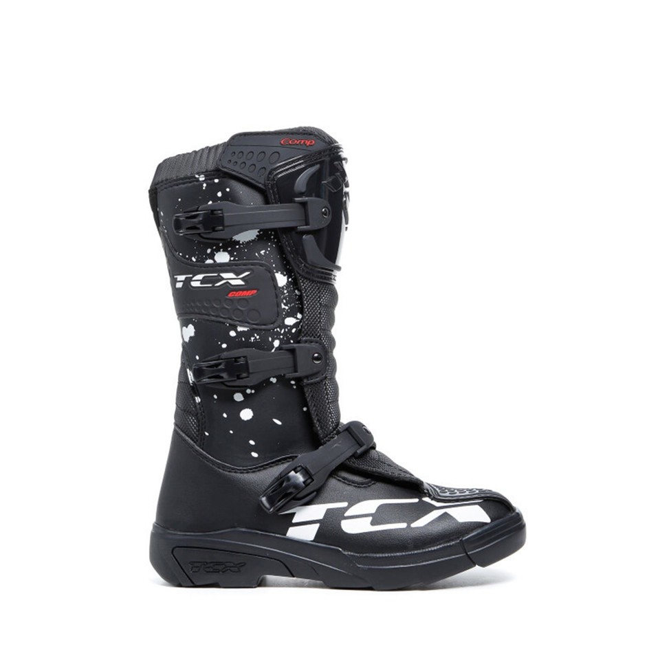 TCX Comp Kid's Boots - Black/Black/White - Size 32 20179T9103-948-32 | eBay