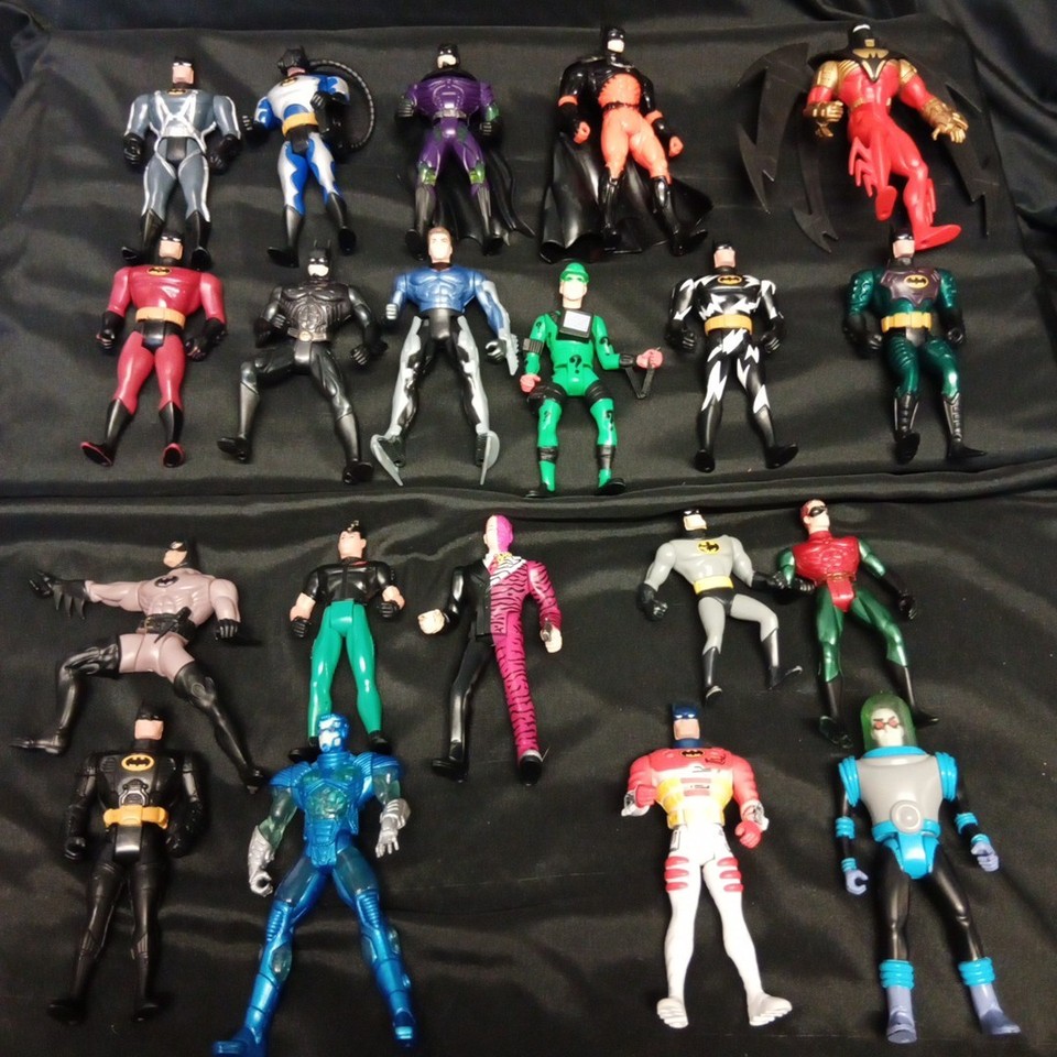Vintage Kenner DC Comics Batman Action Figures Bundle of 20-1990s | eBay