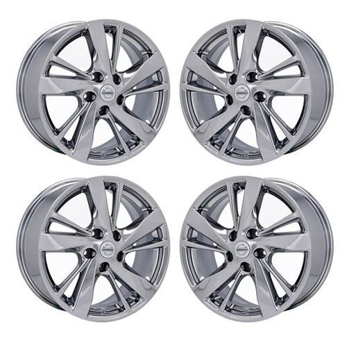 17" NISSAN ALTIMA PVD BRIGHT CHROME WHEELS-C RIMS FACTORY OEM 62593 ...