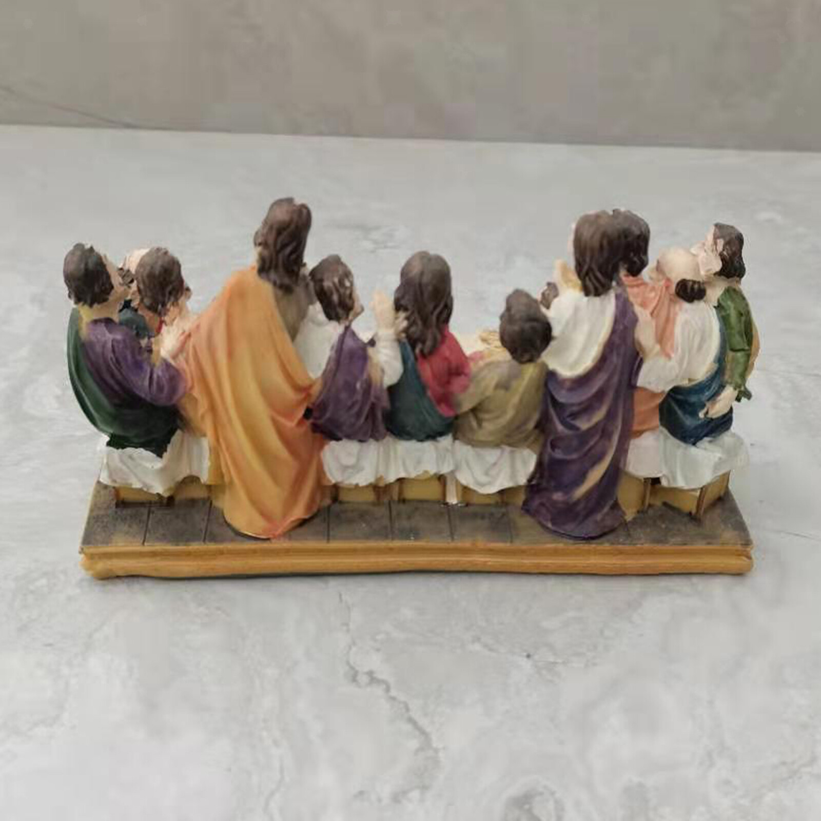 The Last Supper and his 12 Apostles Disciples - Resin Statue | eBay