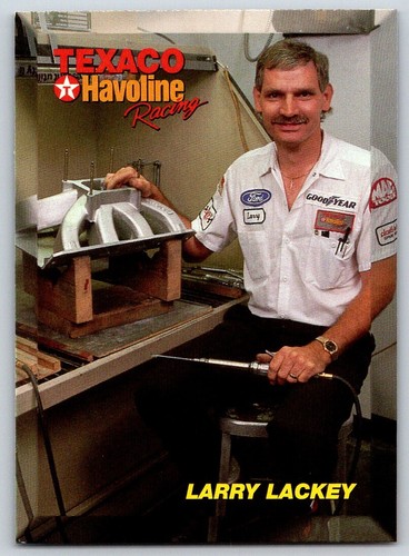 1994 Maxx Texaco Havoline LARRY LACKEY #42 Yates Racing | eBay