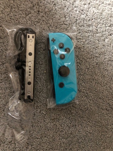 New Nintendo Switch Joy-Con Single Neon Blue (RIGHT) Controller + Joy ...