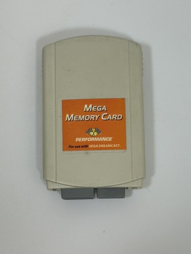 Sega Dreamcast Performance Mega Memory Card P-20-312 | eBay