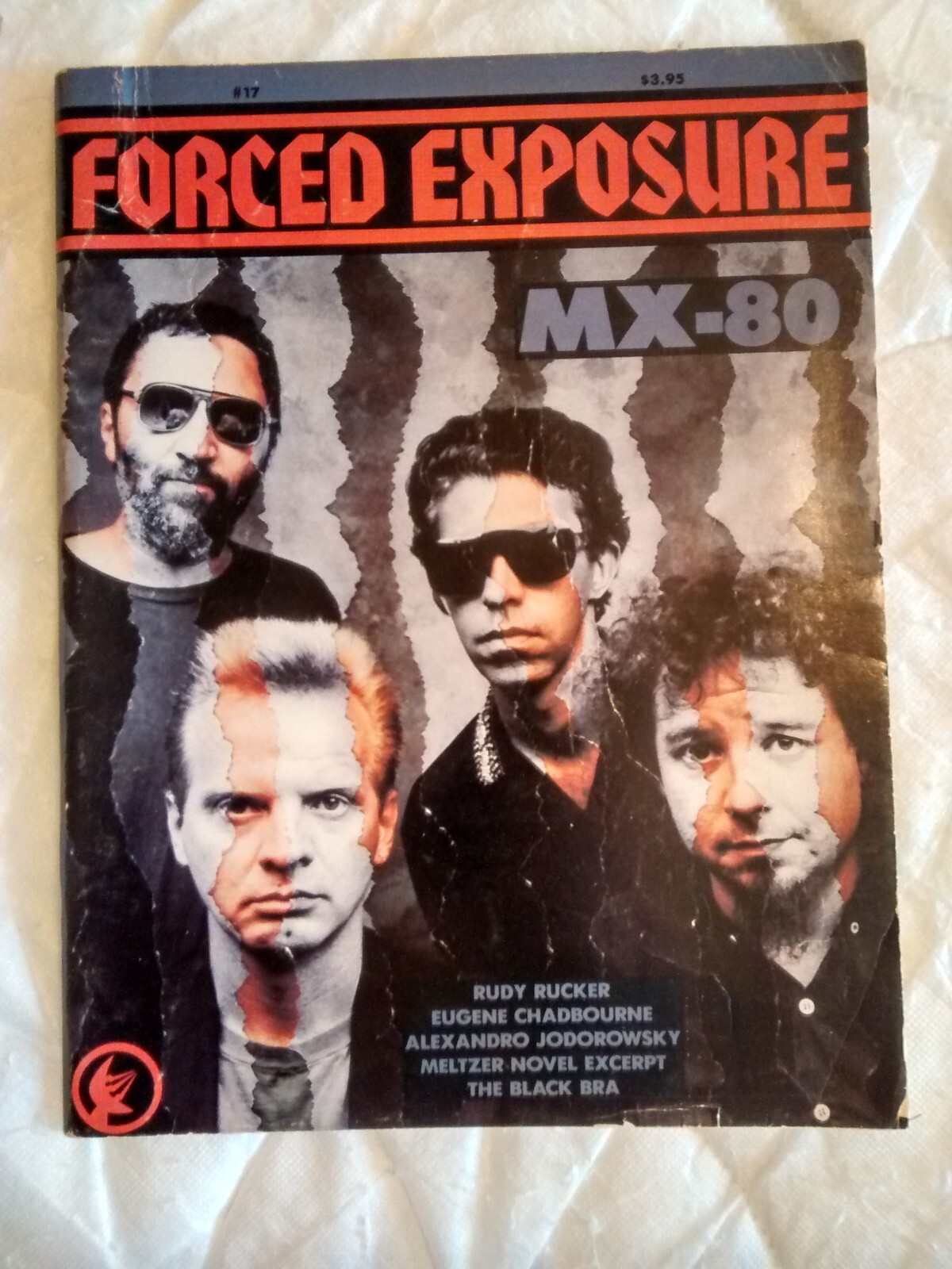 FORCED EXPOSURE #17 punk fanzine- Rudy Rucker *MX-80 SOUND *Alejando ...