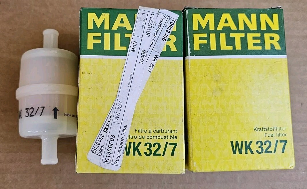 MANN WK1060/2 - Fuel filter cross reference