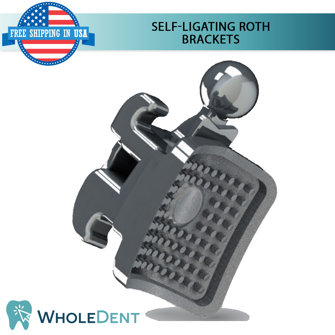 Orthodontic Dental SLI Self Ligating Brackets Braces Kit Roth Morelli ...