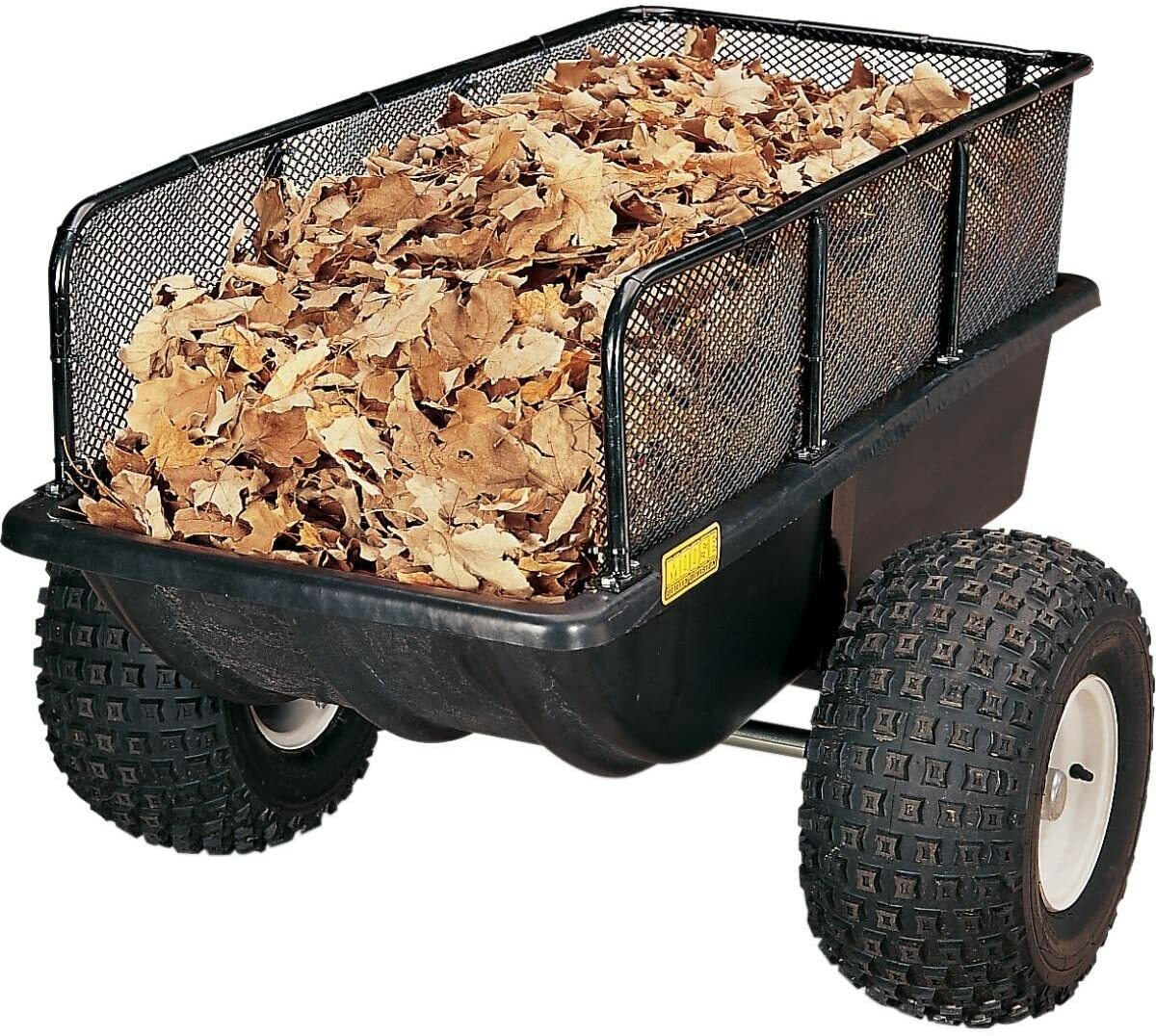 Moose Trailer Wagon Sled Side Rails Extensions with Mesh Black 8200 ...