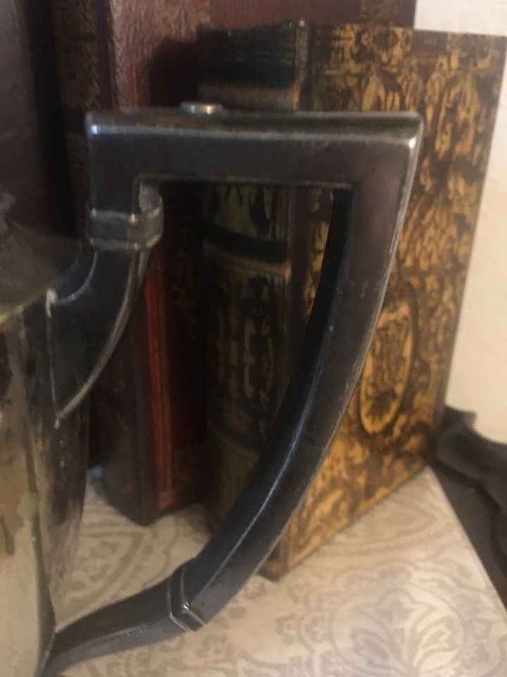 Rare Antique/Vintage WM Mounts Homan Plate on Nickel Silver Coffee Pot ...