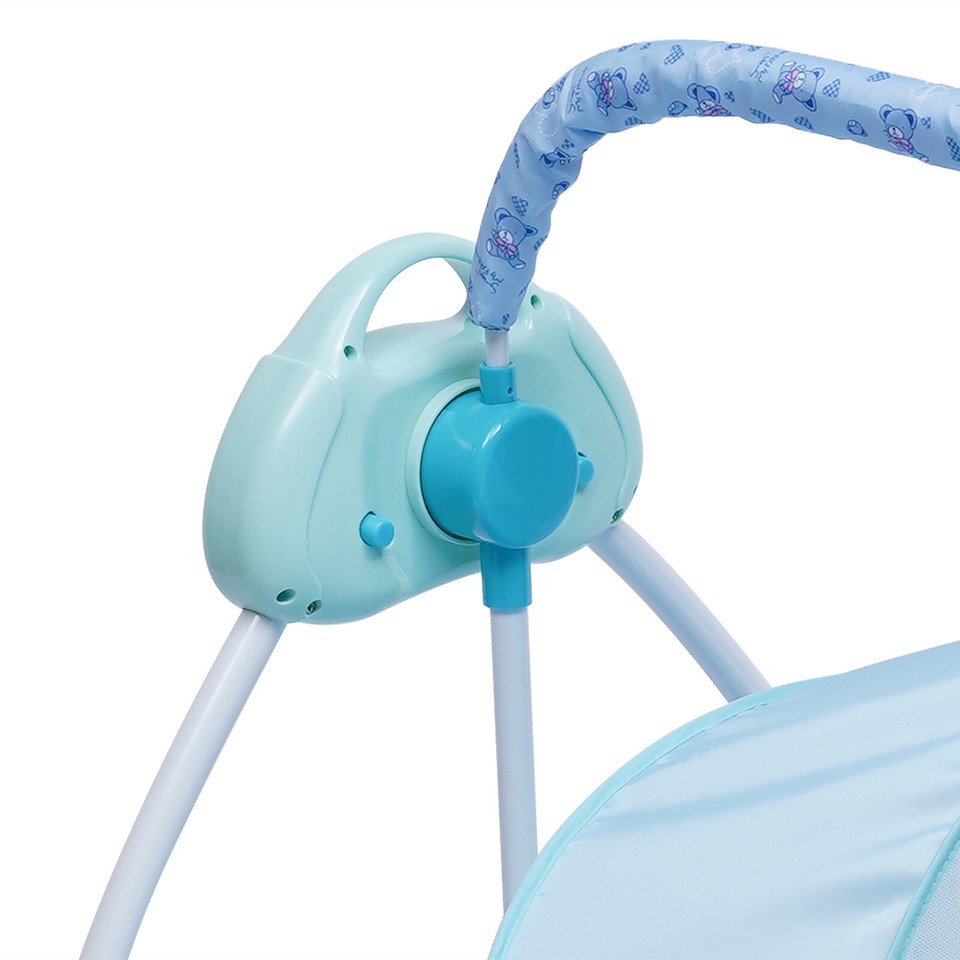 Portable Electric Bluetooth Baby Swing Cradle Bassinet Rocking Crib ...