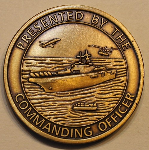 USS Kearsarge (LHD-3) Commander Navy Challenge Coin | eBay