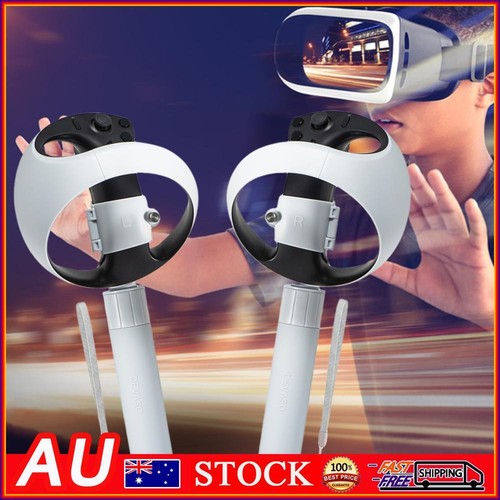 VR Controllers Long Handle Convenient VR Game Handle Portable for PS ...