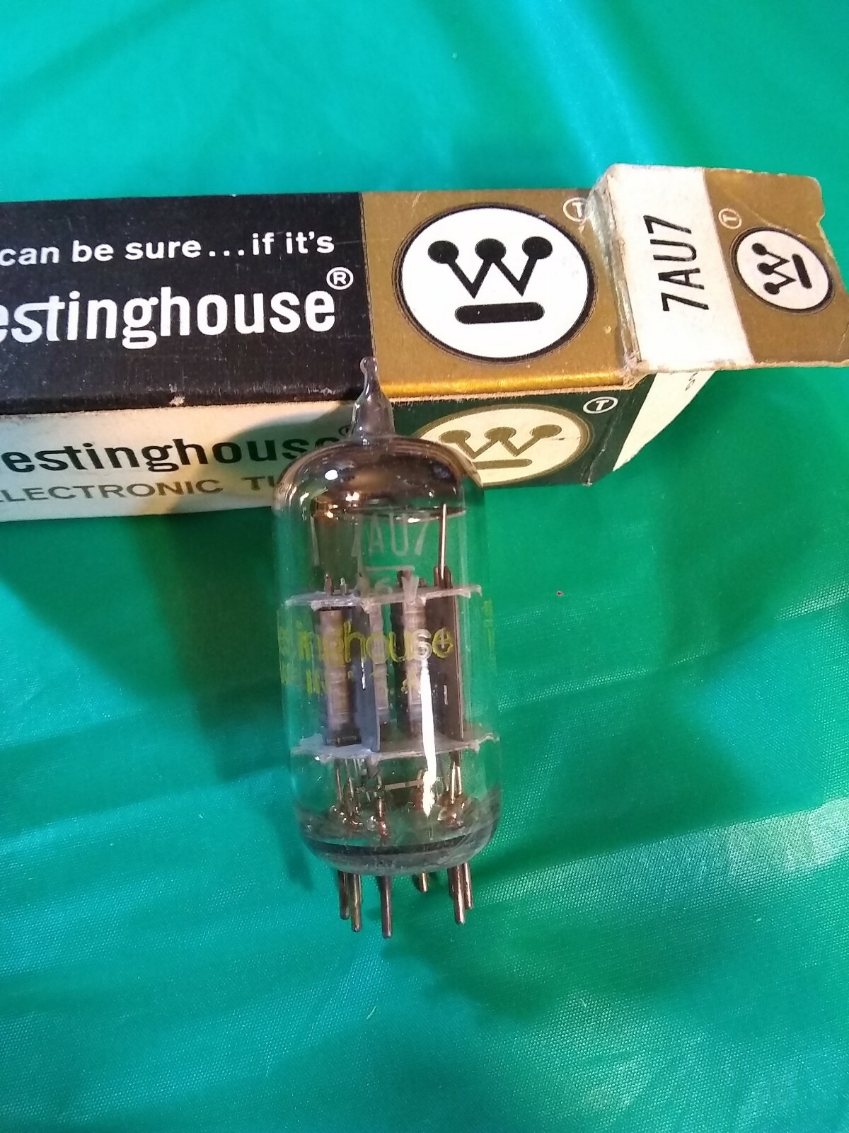 Westinghouse 7AU7 VINTAGE ELECTRON VACUUM TUBE NOS Stock#B135 | eBay