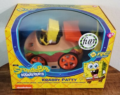 Spongebob Squarepants KRABBY PATTY RC Vehicle Radio Control - NEW in ...