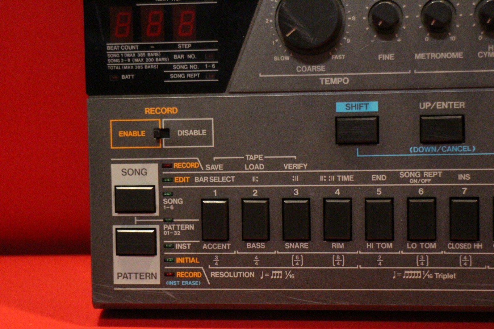 USED Korg Super Drums DDM-110 Vintage Programmable Digital Drum U1988 ...