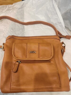 Ladies MSK Rich Tan soft Faux Leather shoulder bag | eBay UK