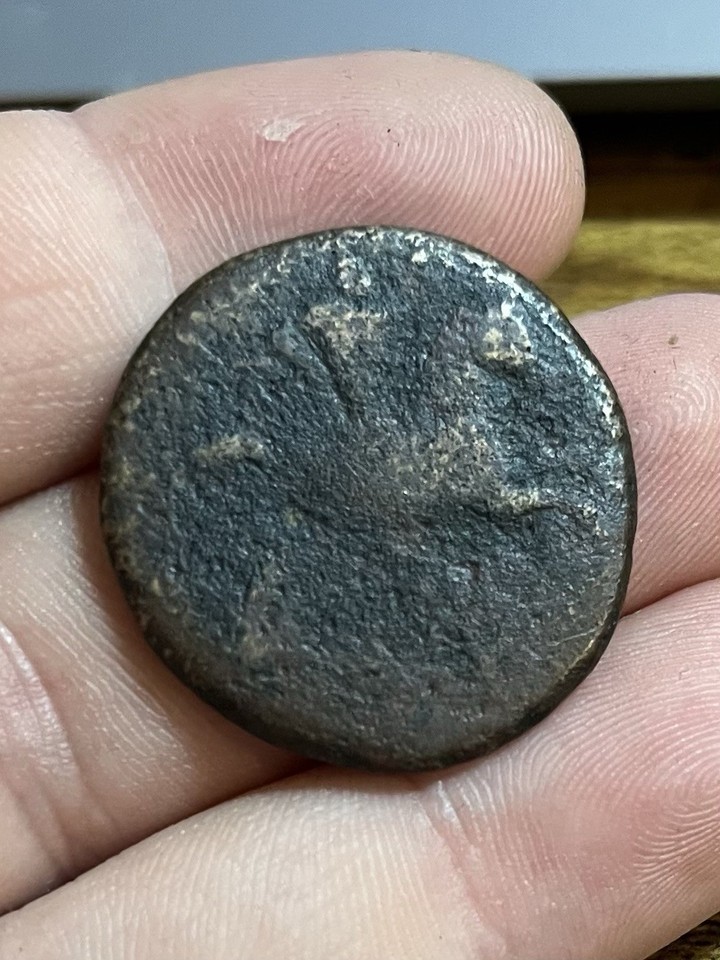 RARE Augustus Octavian Roman Empire Ancient Old Coin Spanish OSCA Mint ...