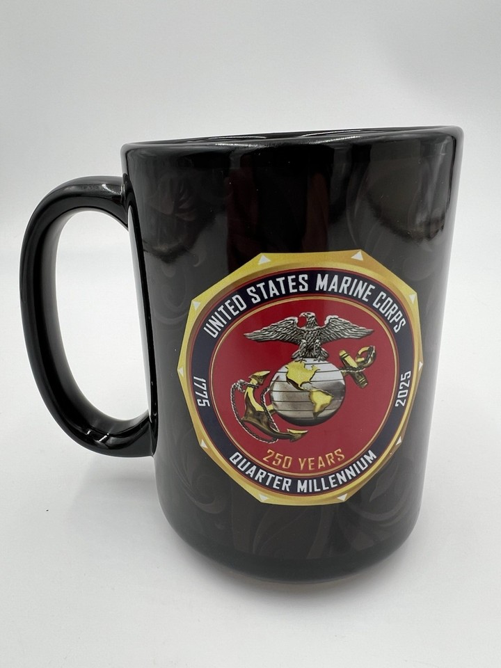 United States Marine Corps 250 Years Quarter Millennium 15oz Coffee Mug ...