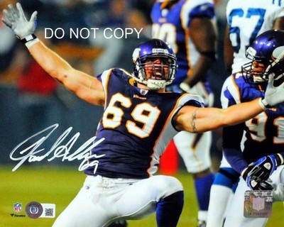 Jared Allen MINNESOTA VIKINGS Signed Autographed REPRINT 8x10 Photo RP ...