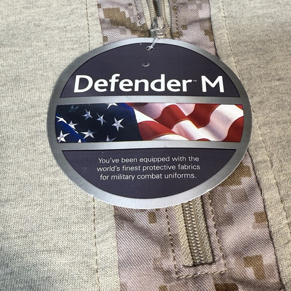 NEW USMC Military Defender L-R FROG FR Combat Shirt LR Desert MARPAT ...