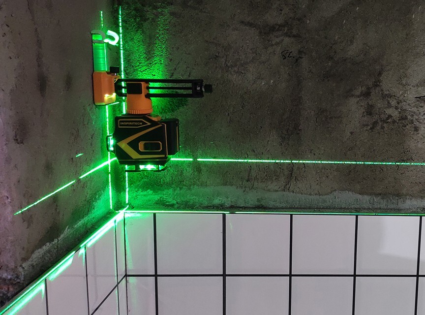 Inspiritech laser level 3x360 Tile Laser Level for tiling floor wall ...