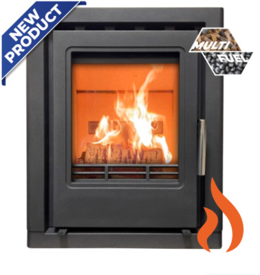 Coniston Multifuel Inset Stove - 5kW - ECODesign SOLID Fires Wood ...