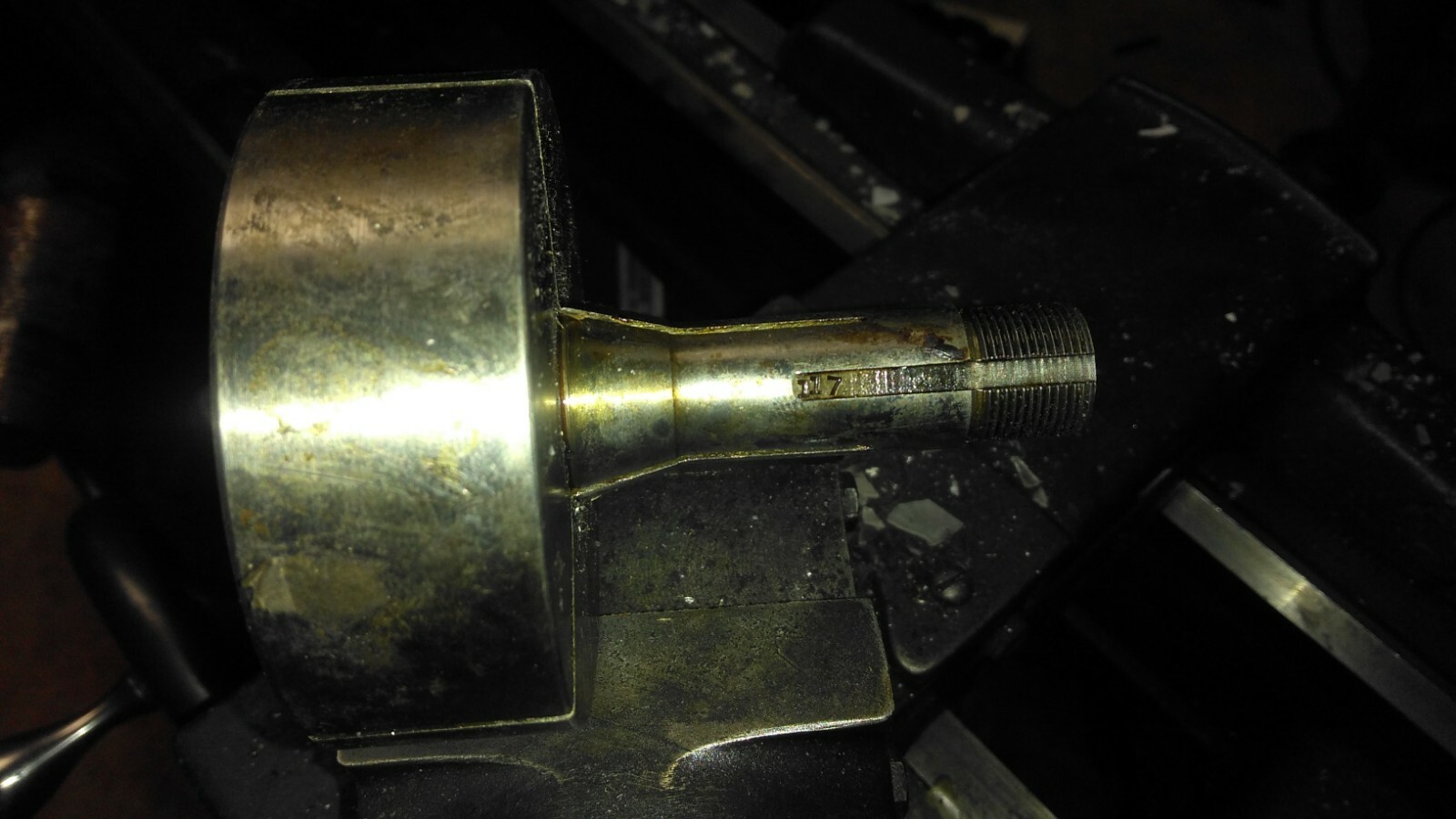 3AT STEP Collet 1-1/8" THICK 3c Collet MONTGOMERY WARD Atlas, Logan ...