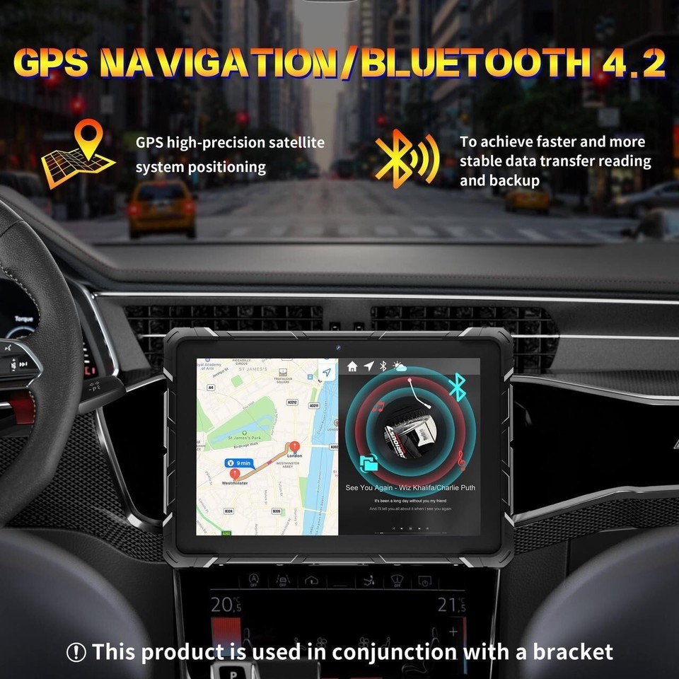 Rugged Tablet Win 11 Pro Intel N100 16GB RAM 256GB 4G LTE GPS NFC ...