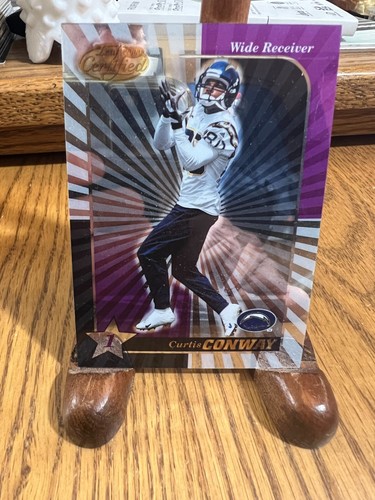 2000 Leaf Certified Football Card #78 Curtis Conway San Diego Chargers ...