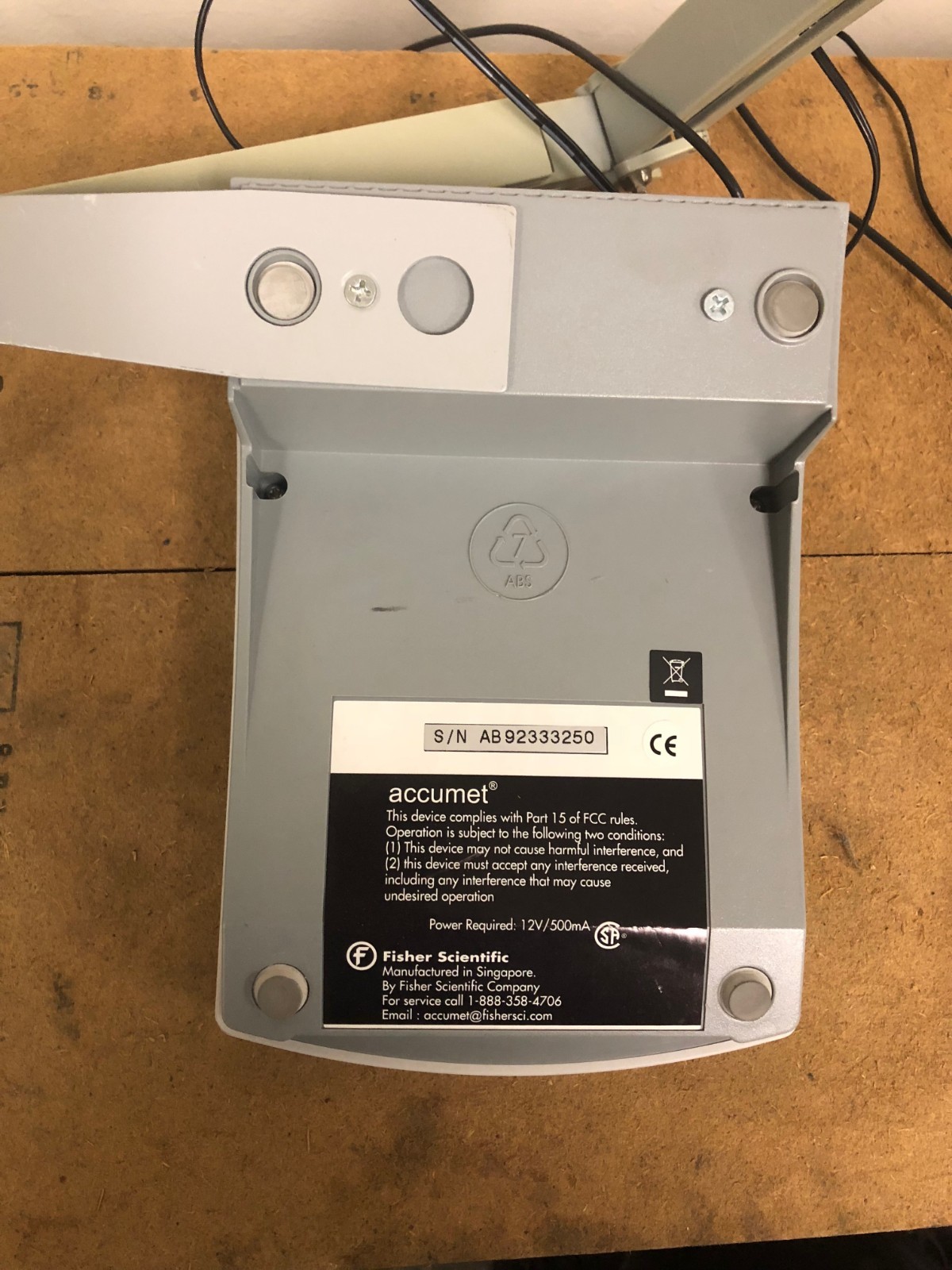 Fisher Scientific AB15 Accumet Basic PH Meter | eBay