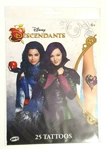 Party Favours / Party Bags 1 Pack Disney Descendants Tattoos [25 ...