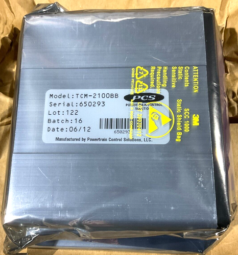 POWERTRAIN PCS TCM TCM-2100BB TRANSMISSION CONTROL MODULE HMMWV 2520-01 ...