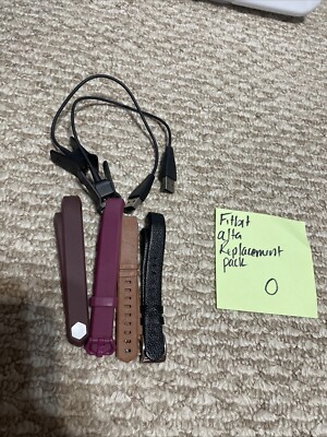 Fitbit ALTA Replacement Parts Pack! X2 Chargers X4 Bands! | eBay