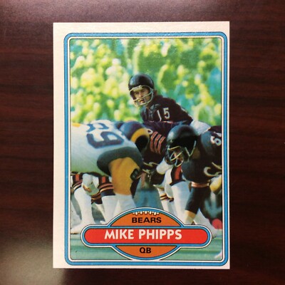 1980 Topps Football #422 Mike Phipps Chicago Bears | eBay