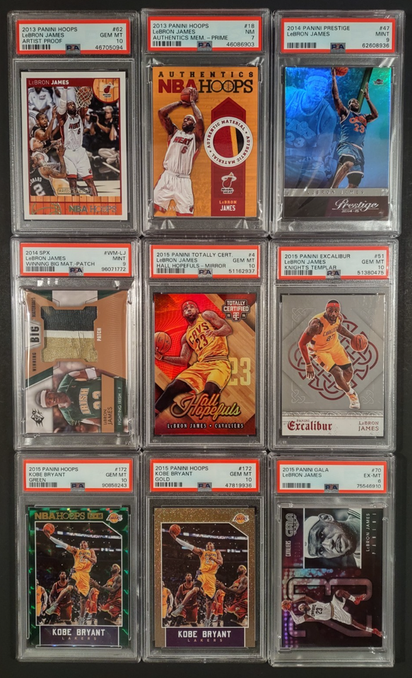 Lebron James Tom Brady 199 Auto 1/1 Finite Superfractor NFL Shield ...