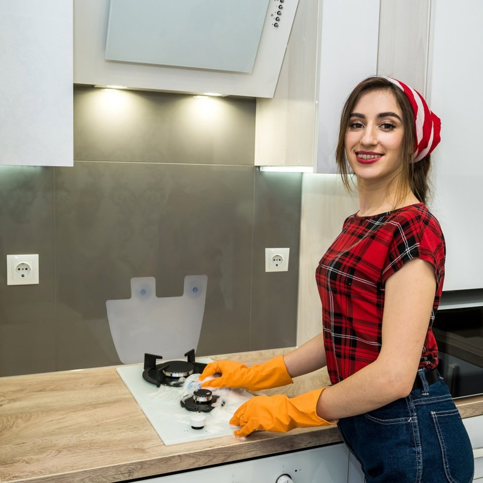 6 Pcs Anti Splatter Shield Guard Sink Water Splash Screen for Cooking ...