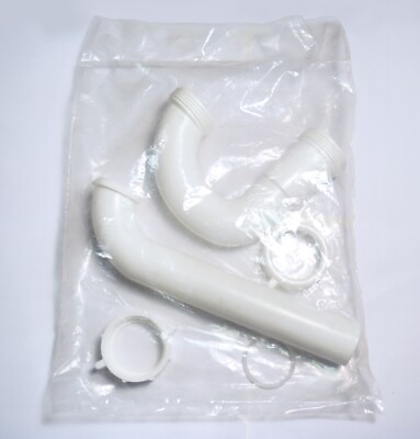 10 bathroom P-trap drain pipe kits in sealed packages (see details and ...