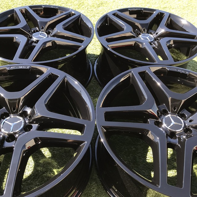 MERCEDES Gl550 AMG 21 Inch Chrome Wheel Exchange GL 550 21" Rims 85274 ...