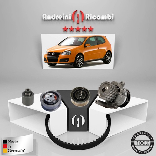 Kit Courroie de Distribution + Pompe Eau Volkswagen Golf V 2.0 Tdi ...