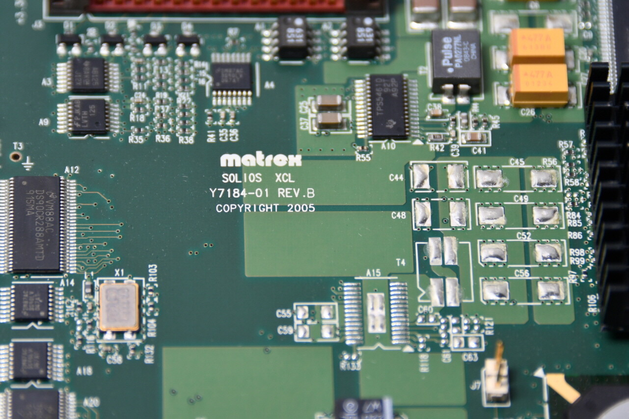 Matrox SOLIOS XCL Y7184-01 REV.B SOL6MCL MPG P/N:63039621149 | eBay