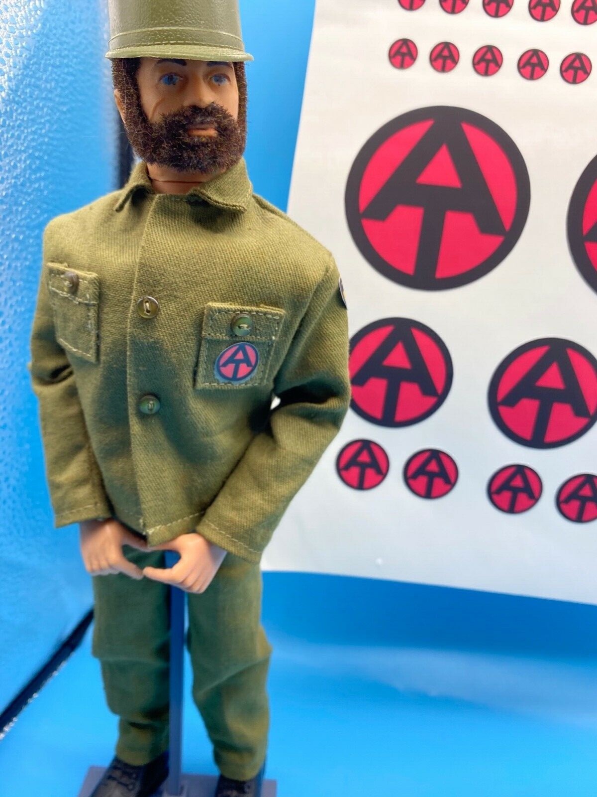 Gi Joe Adventure Team Logo Sticker Set - Vinyl Non-Glossy - 32 Stickers ...