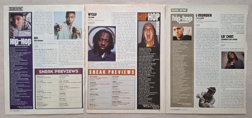 EMINEM 3 Source Magazine Clippings 2000-01 VERY RARE HIP HOP RAP ...