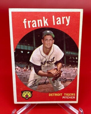 1959 Topps Baseball #393 Frank Lary Detroit Tigers | eBay