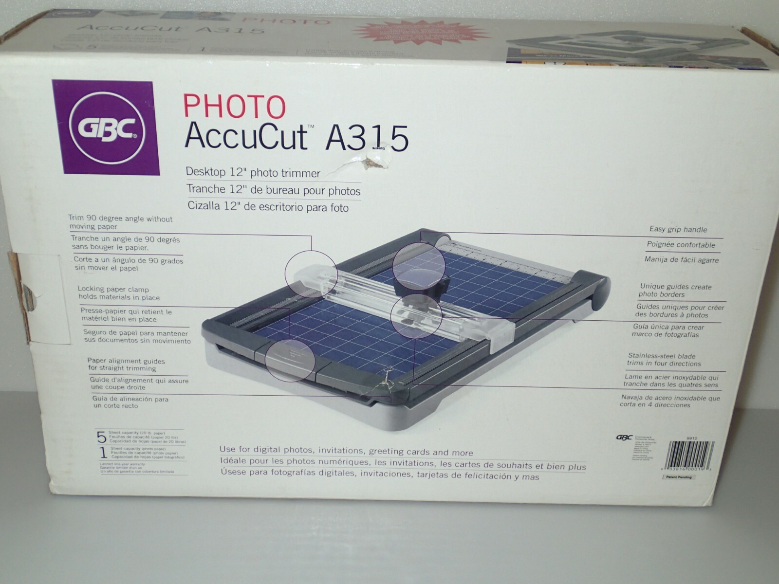 GBC Accucut A315 Photo Trimmer a for sale online | eBay