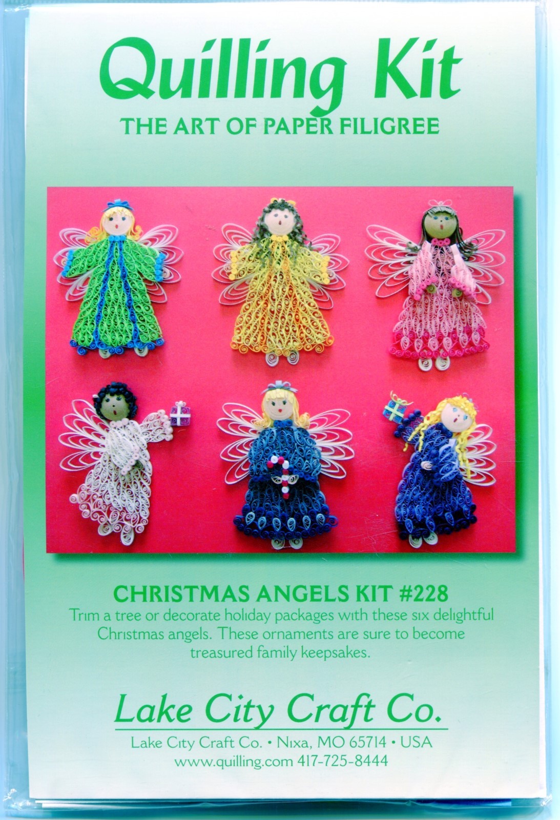 Lake City Assorted Theme Quilling Kits Complete Paper-Patterns ...