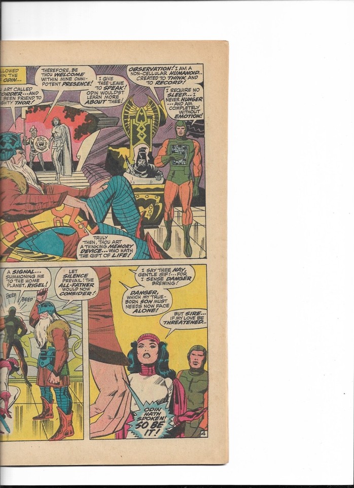 Thor 160, Lee/ Kirby, F. Tana Nile Peak Kirby Art. 1969 Nice Copy | eBay