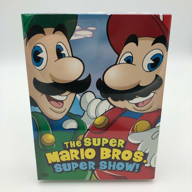 Super Mario Brothers Super Show - Vol. 1 (DVD, 2006, 4-Disc Set, Box ...